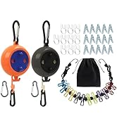 Amazon.com: WaWacomp 1Pack Portable Travel Clothesline is 32 Ft ...