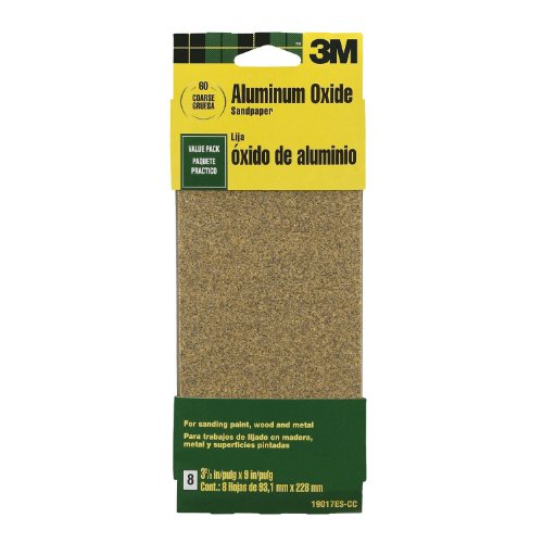 3M Imperial Wetordry Sandpaper, 400-Grit, 3.67-Inch by 9-Inch, 5-Pack ...