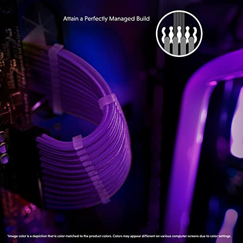 Snapklik.com : LINKUP - AVA 30cm PSU Cable Extension Sleeved Custom Mod ...