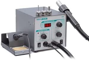 Vikingotek - Estación De Calor Con Cautín Y Pistola De Aire Caliente Quick 706W+ 110v, Marca ...