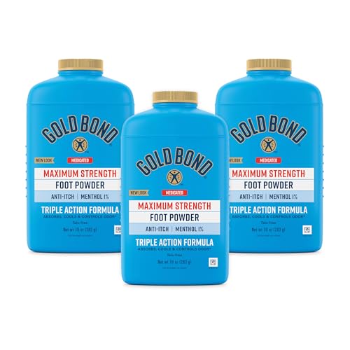 Amazon Best Sellers: Best Foot Odor Control Powders