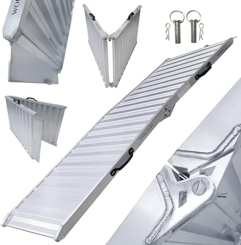 Amazon.com: WORHAN Loading Ramp 882 lbs HEAVY DUTY Robust Platform ...