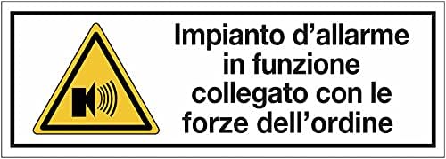 UNI - Impianto d'allarme in funzione collegato con le forze dell'ordine ...
