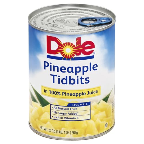 Snapklik.com : Canned Fruit, Pineapple Tidbits In 100% Pineapple Juice ...