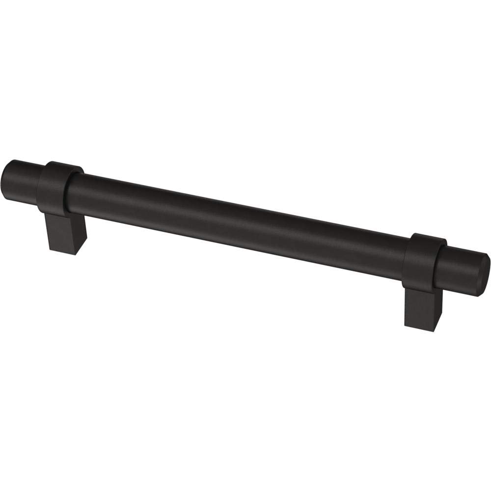 Liberty Essentials Wrapped Bar Pull Flat Black 96mm 6pk - Amazon.com