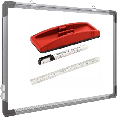 Eclet Non Magnetic 2 X 3 Feet Double Sided White Board and Chalk Board ...