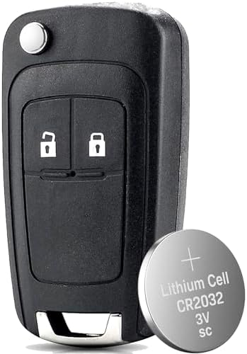 2 Buttons Car Key Fob Shell For Vauxhall Astra J Case For Insignia Key ...