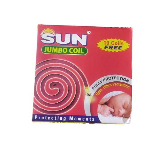 Sun jumbo coil 3 box (10 +10 free coil in each box) : Amazon.in: Home ...