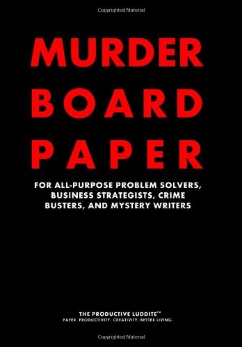 Murder Board Paper: For All-Purpose Problem Solvers, Business ...