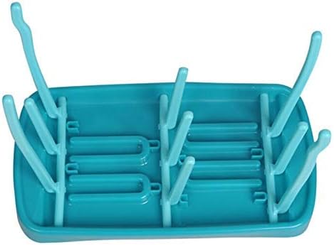 Amazon.com: Bottle Dry Rack Baby Bottle Drain Drying Racks Blue Pink ...