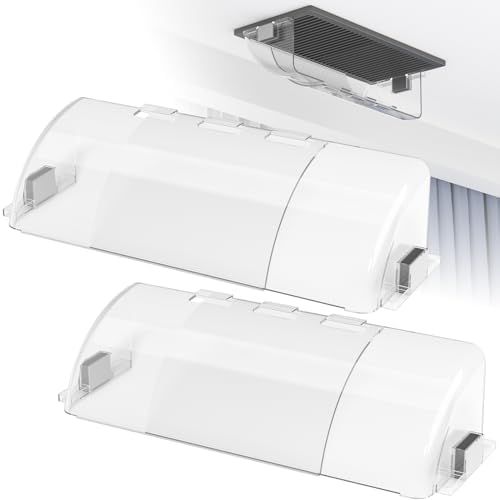 Air Vent Deflector Adjustable from 8" to 14", 2 Pack Air & Heat ...