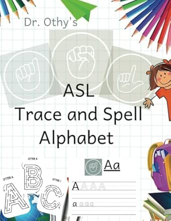 Amazon.com: Dr. Othy's ASL Trace and Spell Alphabet: ASL Learning and ...