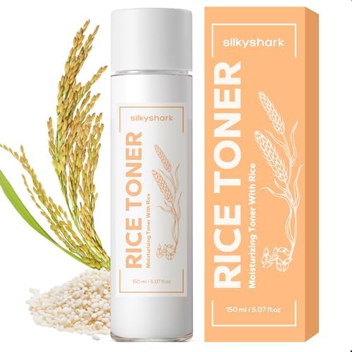 Amazon.com: SilkyShark Rice Toner for Face Korean Skin Care (5.07 Fl Oz ...