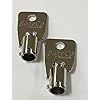 2-Keys for Barrel/Tubular Locks with Tubular Chicago Ace Code NRG2 2 ...