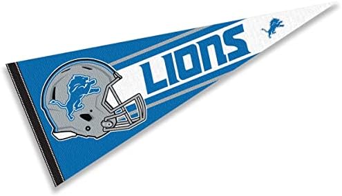 Amazon.com : Detroit Lions Official 30 inch Large Pennant : Sports ...