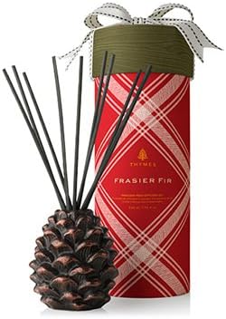Amazon.com: Thymes Frasier Fir Pinecone Reed Diffuser : Health & Household