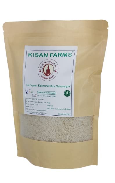 TARAI BUDDHA Organic Kalanamak Rice 500 GR : Amazon.in: Grocery ...