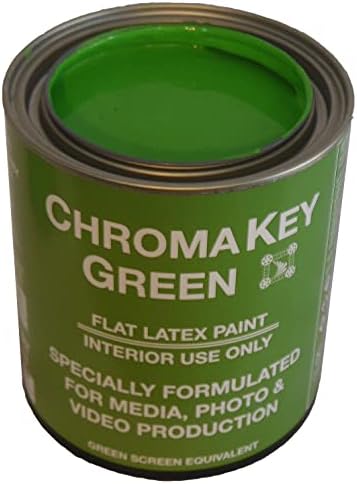 Amazon.com: ChromaKey Green Paint 1 Gallon Green Screen Equivalent ...