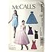 Amazon.com: McCall's Patterns M6466 Misses' Lined Dresses and Flower ...