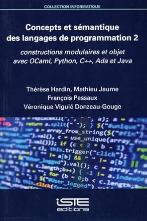 Amazon.fr - Concepts et sémantique des langages de programmation: Tome ...