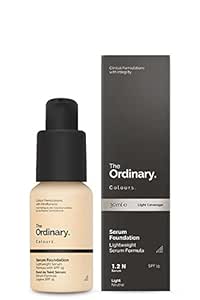 The Ordinary Serum Foundation 30ml Lightweight Pigment Suspension System with Moderate Coverage ...