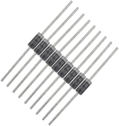 KITS4CREATORS FR207 Fast Recovery Diode – 2A 1000V | High-Speed ...