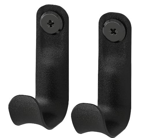 CHUKEE BROR Hook for Post, Black, 7x5x3 cm 2 Pack (2 ¾x2x1 ¼ 2 Pack ...