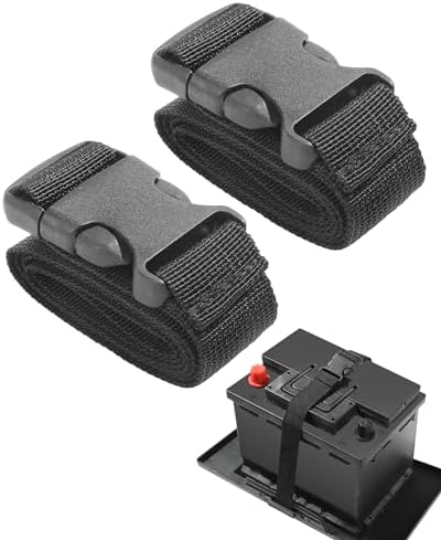 Amazon.com: AOCISKA 2Pcs 39 Inch Battery Strap with Buckle, Quick ...
