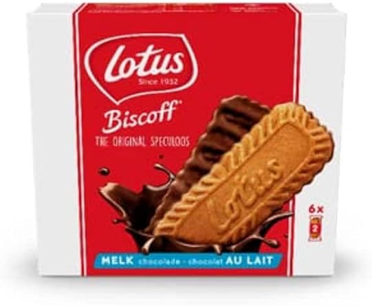 Lotus Bakeries Biscoff XL Chocolat au Lait, (6x2P) 162gr : Amazon.fr ...