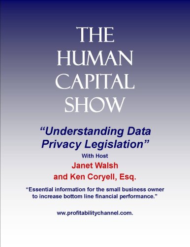 Amazon.com: Human Capital Show, "Understanding Data Privacy Legislation ...