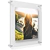 Amazon.com: Wexel Art 15x15-Inch Double Panel Grade Acrylic Floating ...