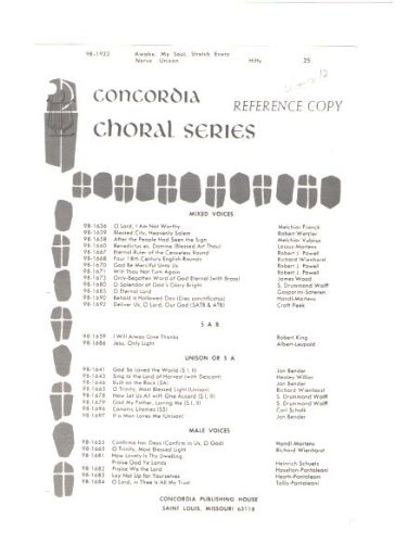 Awake, My Soul, Stretch Every Nerve (unison): Everett Jay Hilty, Words ...