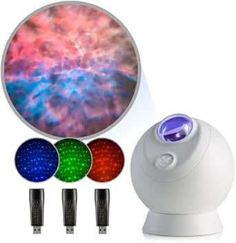 Amazon.com: BlissLights Paquete de proyector Galaxy Sky Lite Evolve x Starport (RGB) : Electrónica