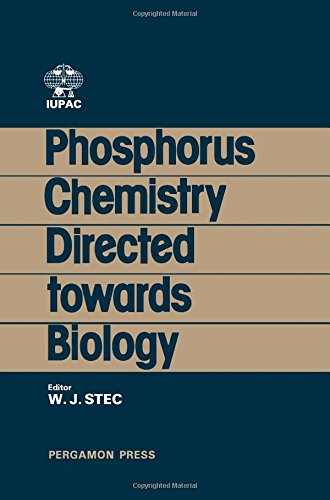 Amazon.com: Phosphorus Chemistry Directed Towards Biology: Lectures ...