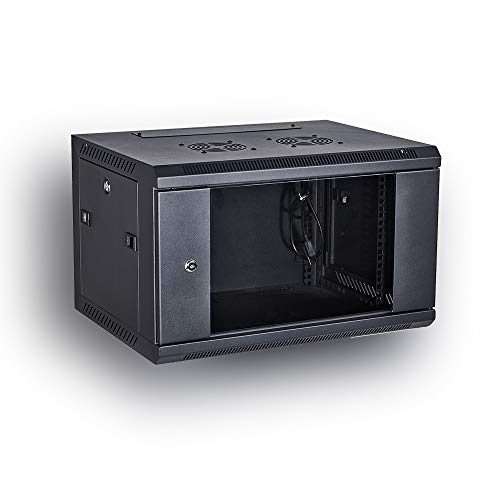 Kenuco 9U Wall Mount Rack Server Cabinet Data Network - Want It All