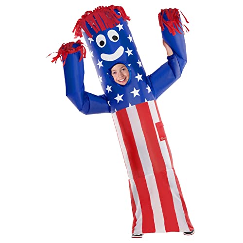 Morph Wacky Inflatable Inflatable Costume, Wavy Arm Guy Costume Kids ...