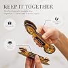 Amazon.com: Gold Magnetic Measuring Spoons with Leveler - Featuring 8 ...