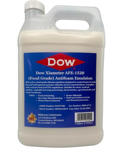 Amazon.com: Xiameter AFE-1520 Antifoam Agent - 1 Gallon : Industrial ...