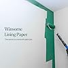 WINSOME 2500 Grade Lining Paper for Walls - Heavy Duty Plain White ...