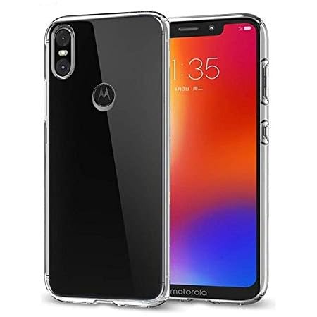 Prime Retail Silicon Transparent Soft Rubber Back Cover for Motorola ...