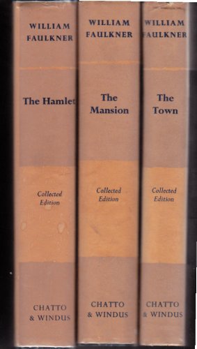 FAULKNER'S SNOPES TRILOGY: HAMLET, TOWN, MANSION. [CT FIRSTS IN DJS ...