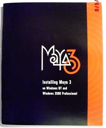 Maya 3: Installing Maya 3 on Windows NT and Windows 2000 Professional ...