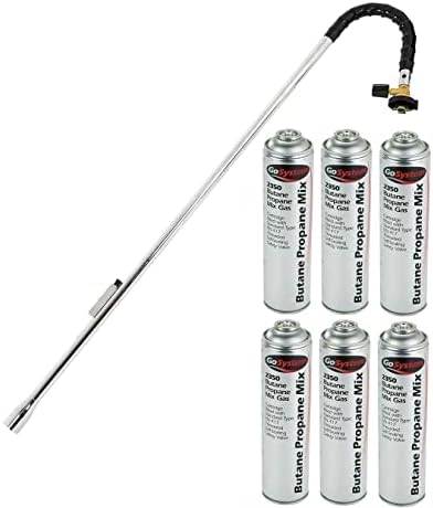 Bond Hardware® Butane Gas Weed Wand Blowtorch Garden Torch Weeds Killer ...