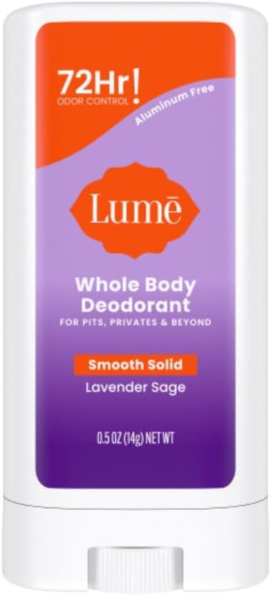 Amazon.com : Lume Smooth Solid Deodorant Stick - Whole Body Deodorant ...