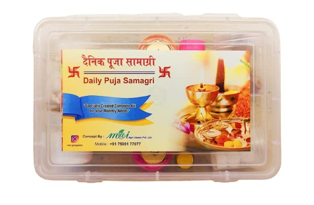 Plastic Daily Pooja Samagri Kit : Amazon.in: Home & Kitchen