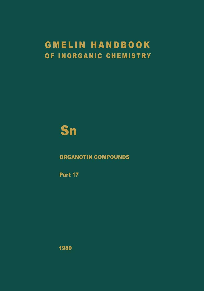 Amazon | Sn Organotin Compounds: Part 17: Organotin-Oxygen Compounds of ...