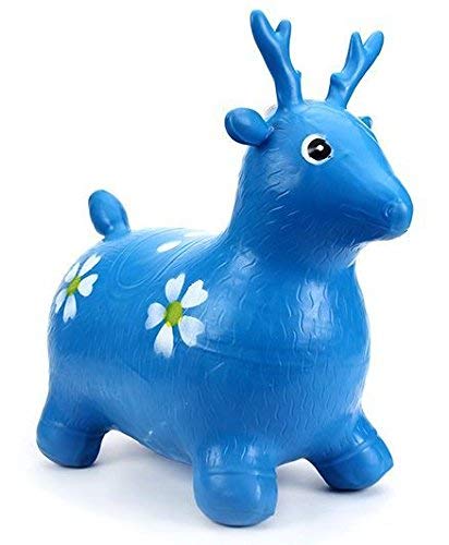 HARDI THRIVE Jumping Deer Inflatable Jumping Deer, Ride-on Bouncy ...