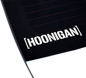Hoonigan Car Sticker, Vinyl Decal Sticker, Window Bumper Sticker, Car ...