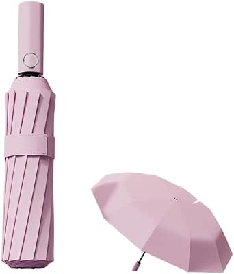 Amazon.co.jp: Parasol, Folding Umbrella, UV Protection, Heat Blocking ...