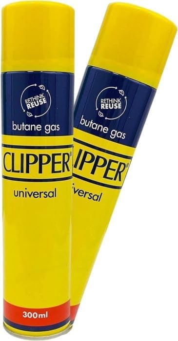 KING BAJ Genuine Clipper Butane Gas - Universal Refill Fluid for ...